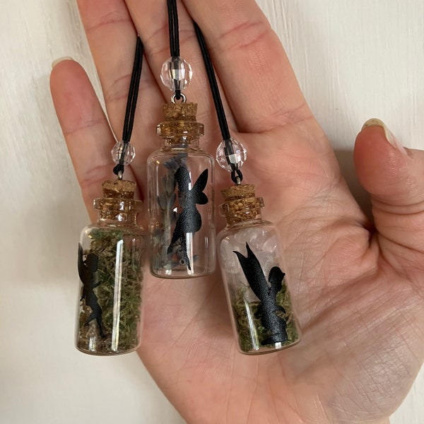 Mini Bottle Necklace - Etsy