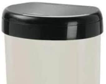 42L Moda Touch Bin Silver Metal Effect - Etsy