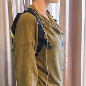 Over the Shoulder Tpn/hydration/feeding Pump Backpack - Etsy