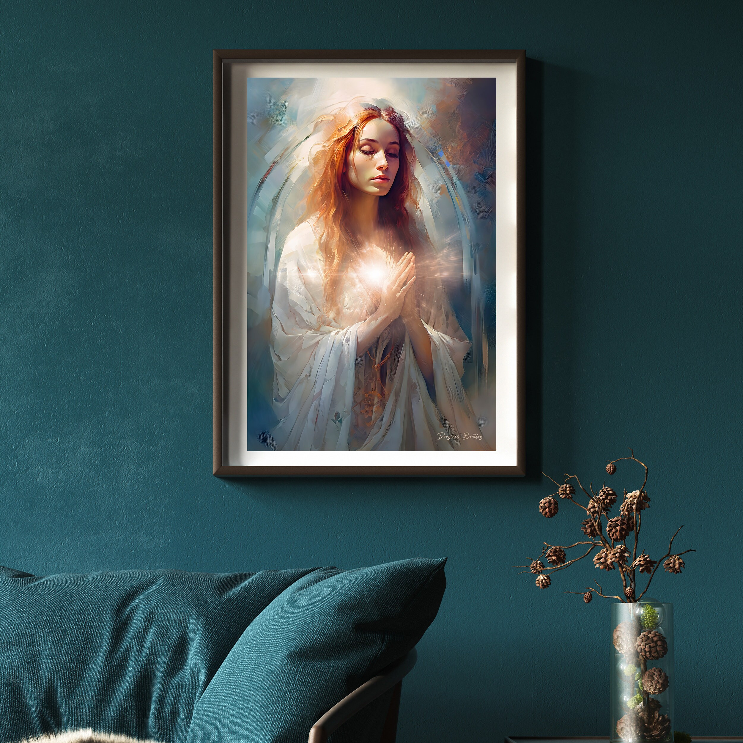 St Mary Magdalene Wall Art Prints Catholic Art Prints Gifts Spiritual ...