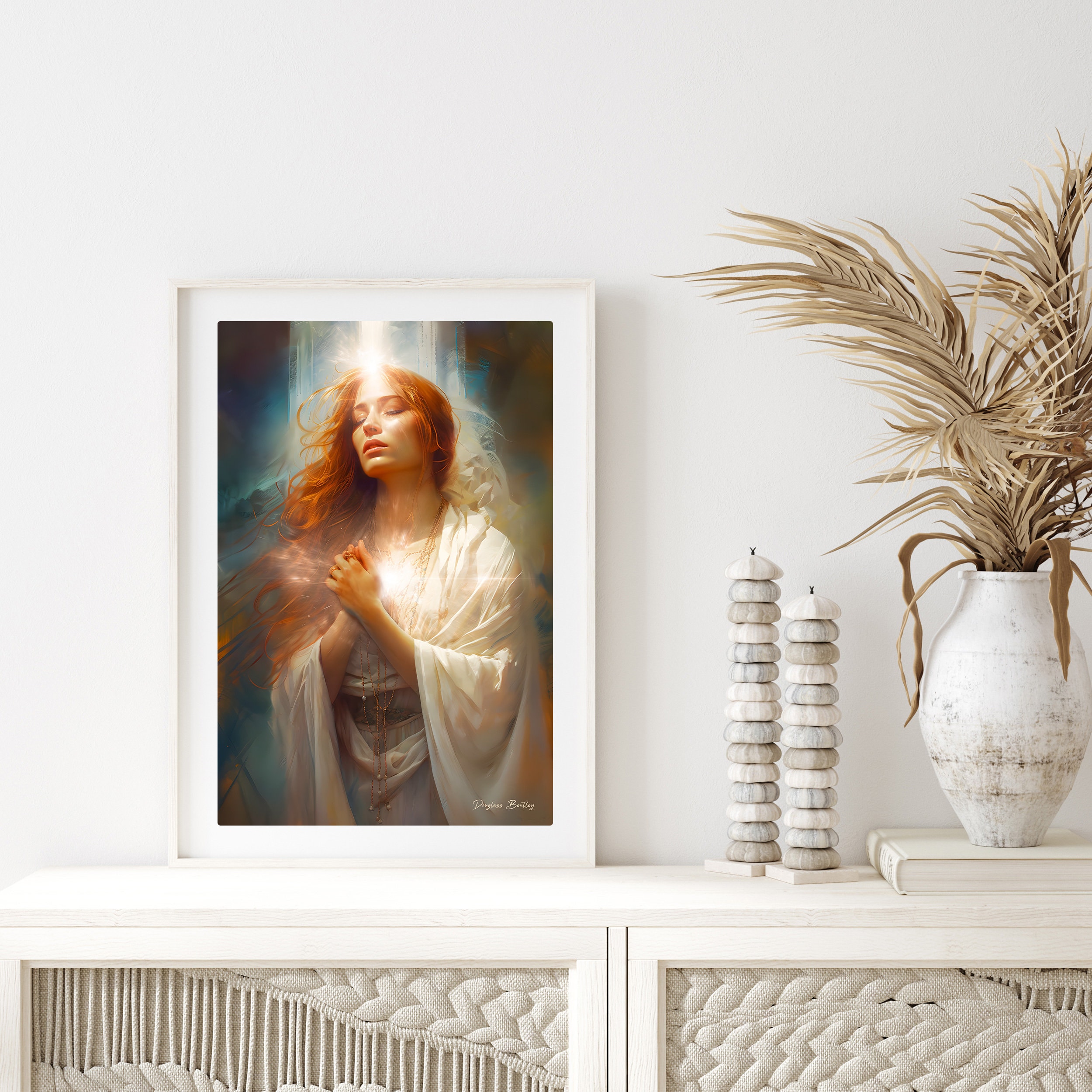 St Mary Magdalene Wall Art Prints Catholic Art Prints Gifts - Etsy