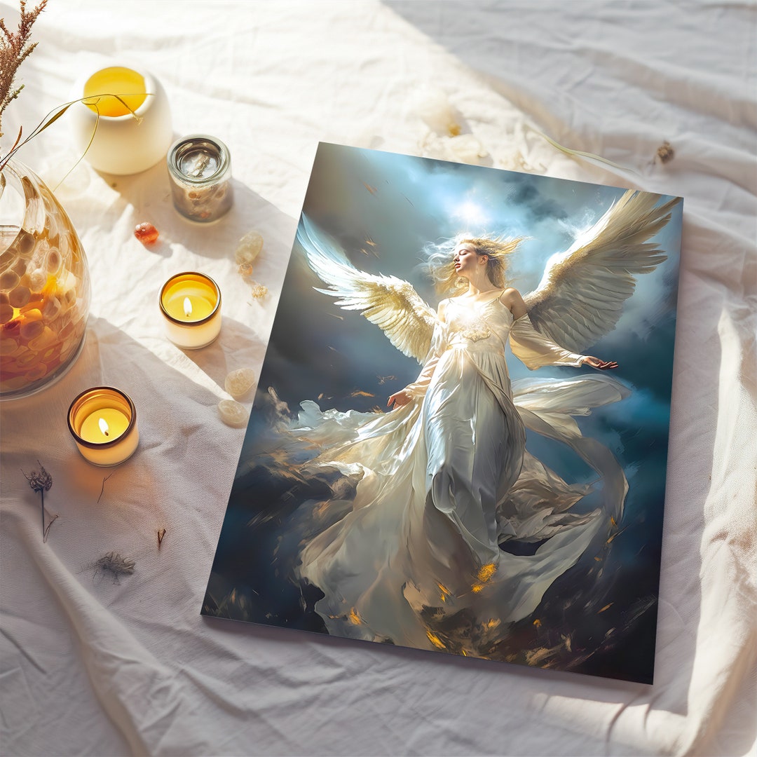 Guardian Angel Wall Art Prints | Catholic Art Prints Gifts | Spiritual ...