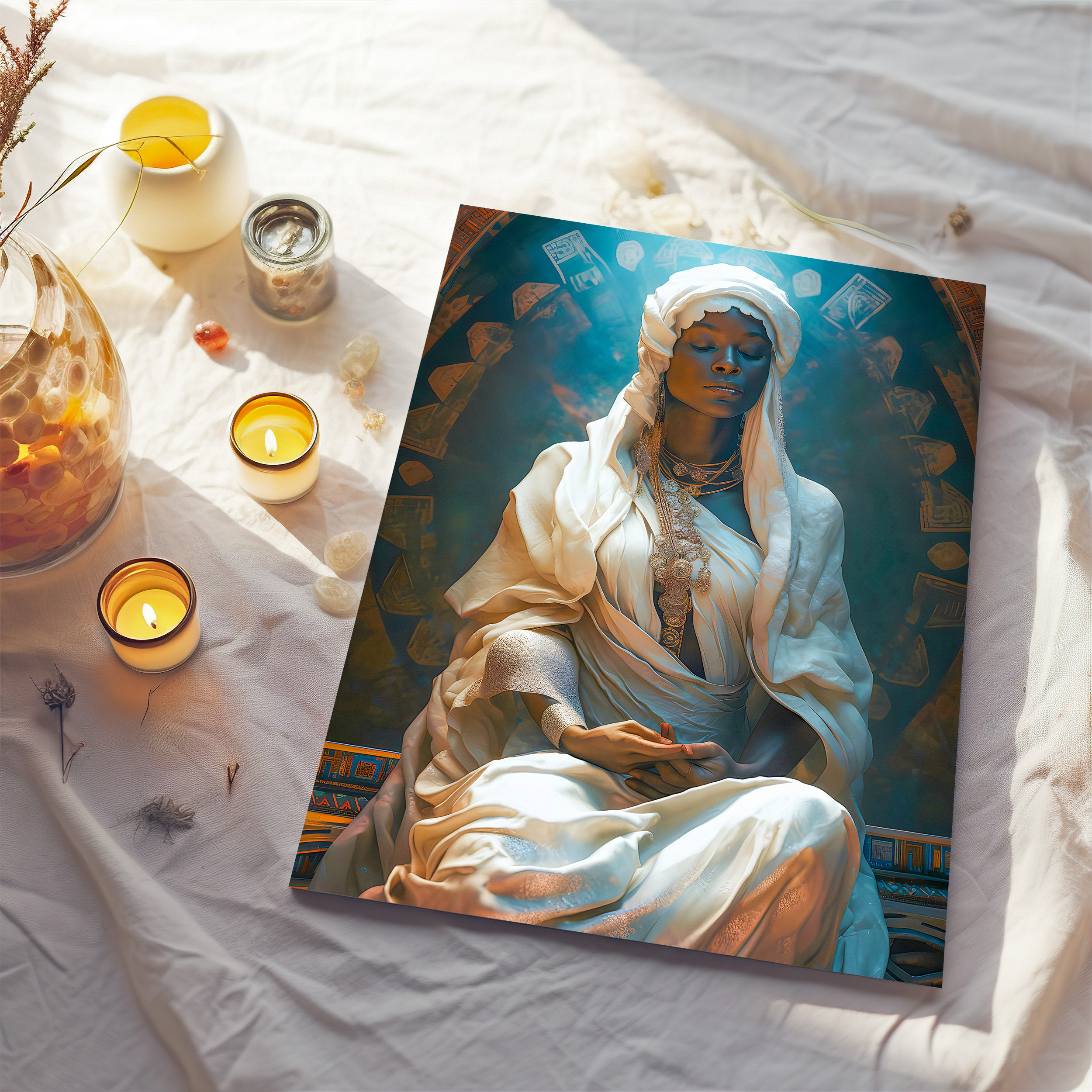 Oshun African Goddess Wall Art Prints Divine Feminine Spiritual Wall ...