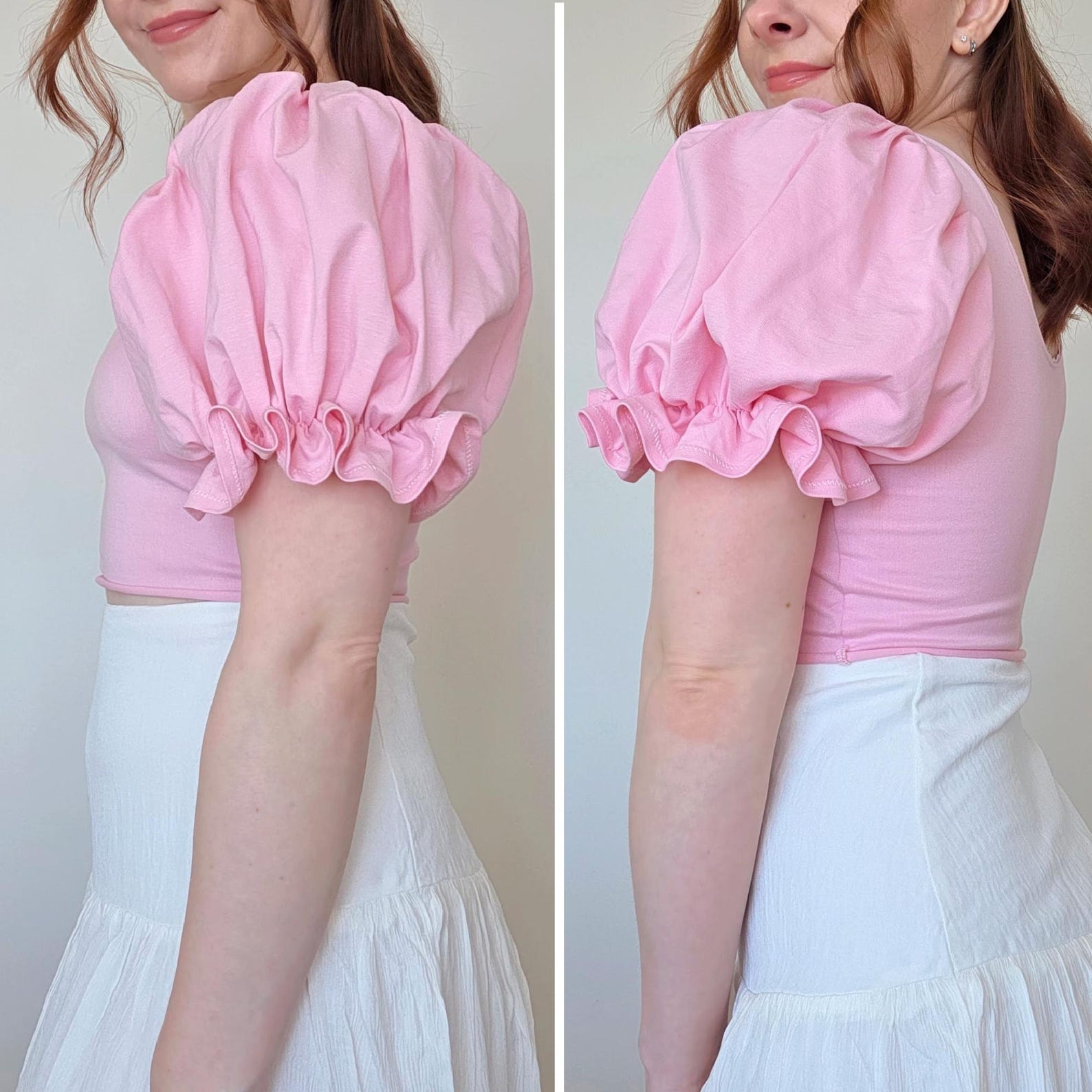 Large Puff Sleeve Sewing Pattern | Mix & Match | Add on Sleeves ...