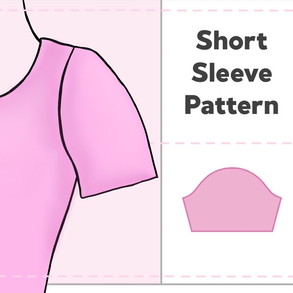 Short Dress Pattern - Etsy