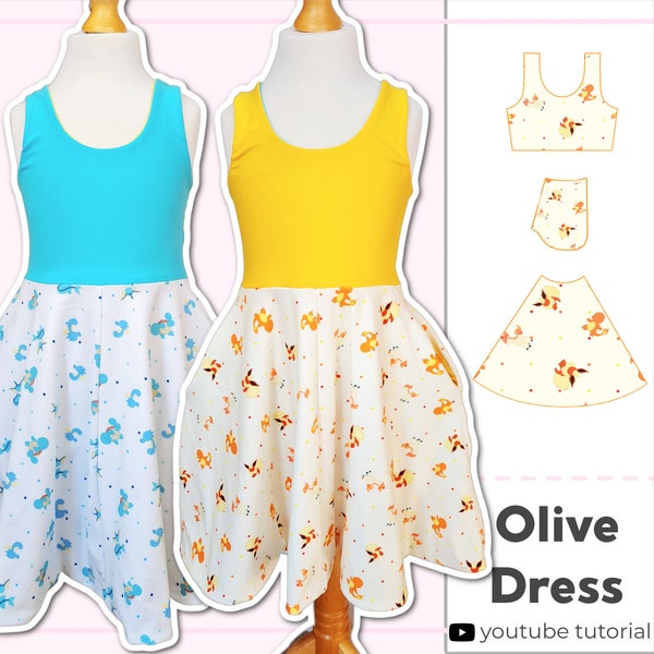 Reversible Dress Pattern - Etsy