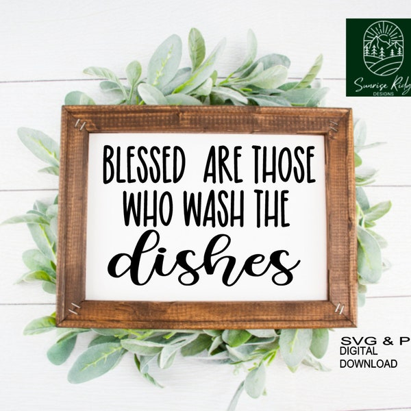 Wash Dishes Sign - Etsy