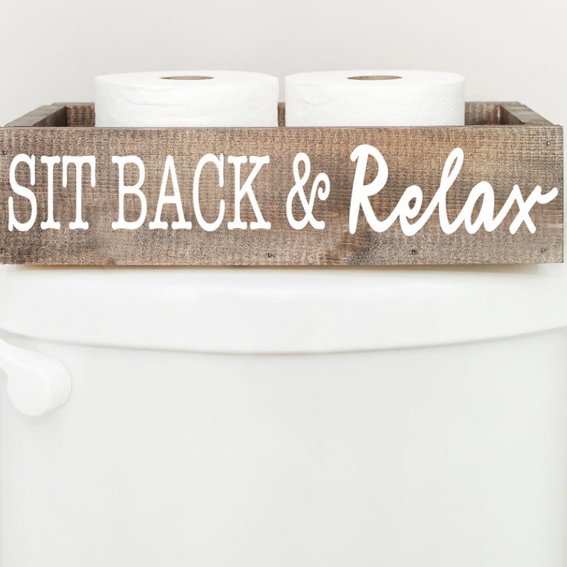 Back of Toilet Box - Etsy