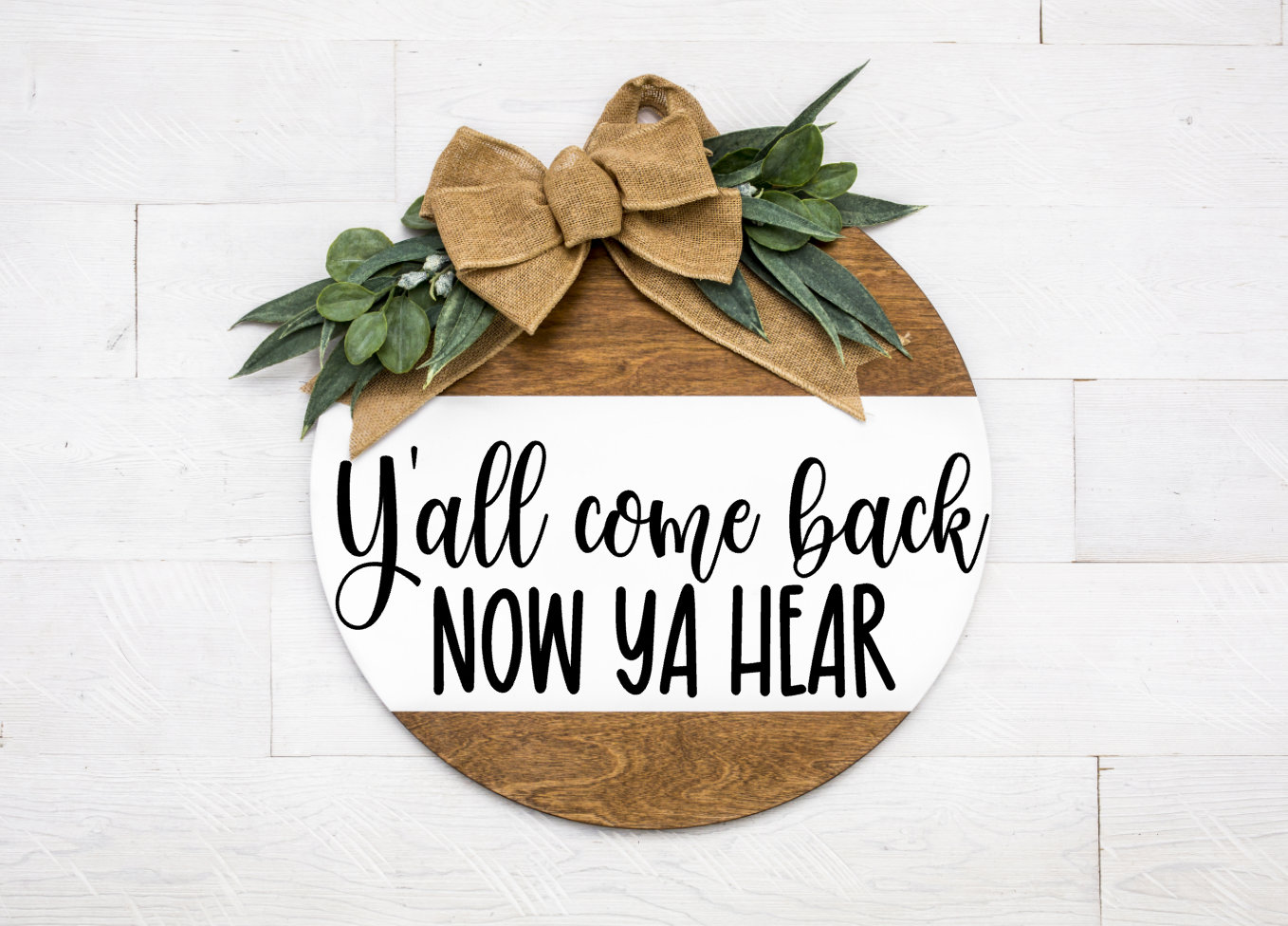 Y'all Come Back Now Ya Hear SVG, Door Hanger Svg, Welcome Sign Svg ...