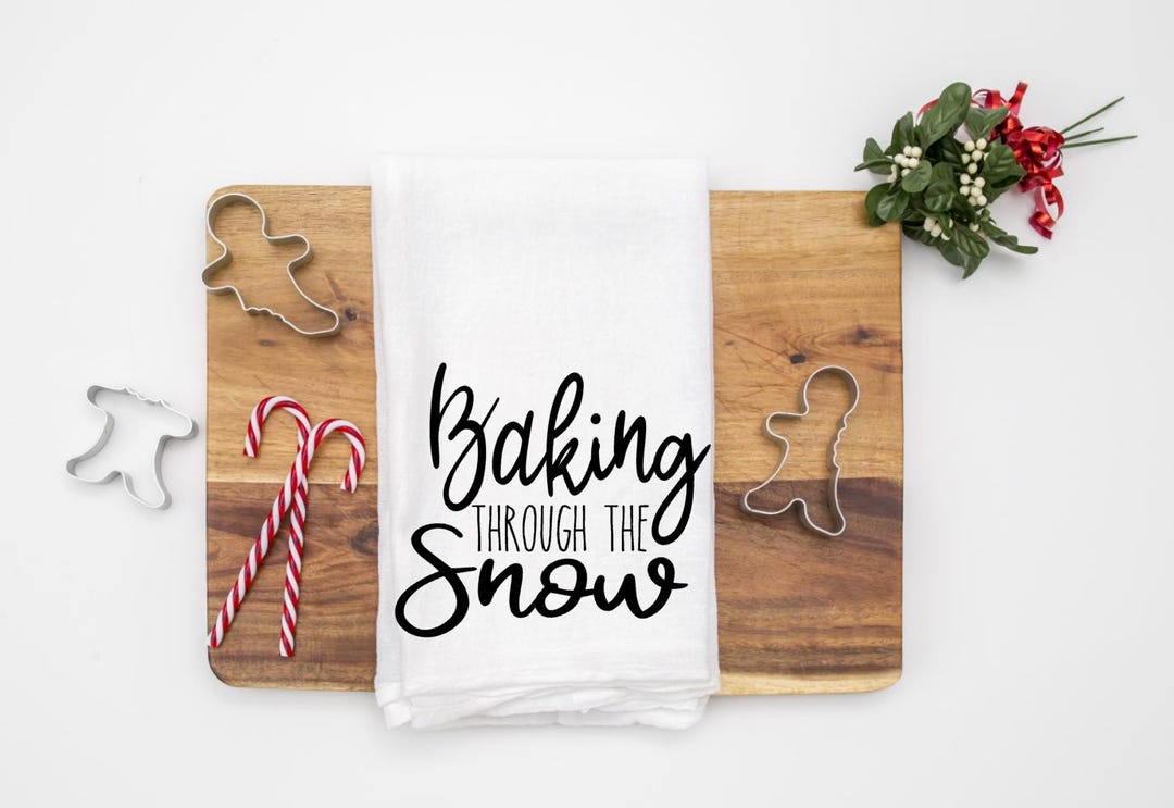Baking Svg, Christmas Baking Svg, Christmas Tea Towel Svg, Christmas ...