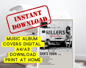 The Killers Album Covers - Etsy
