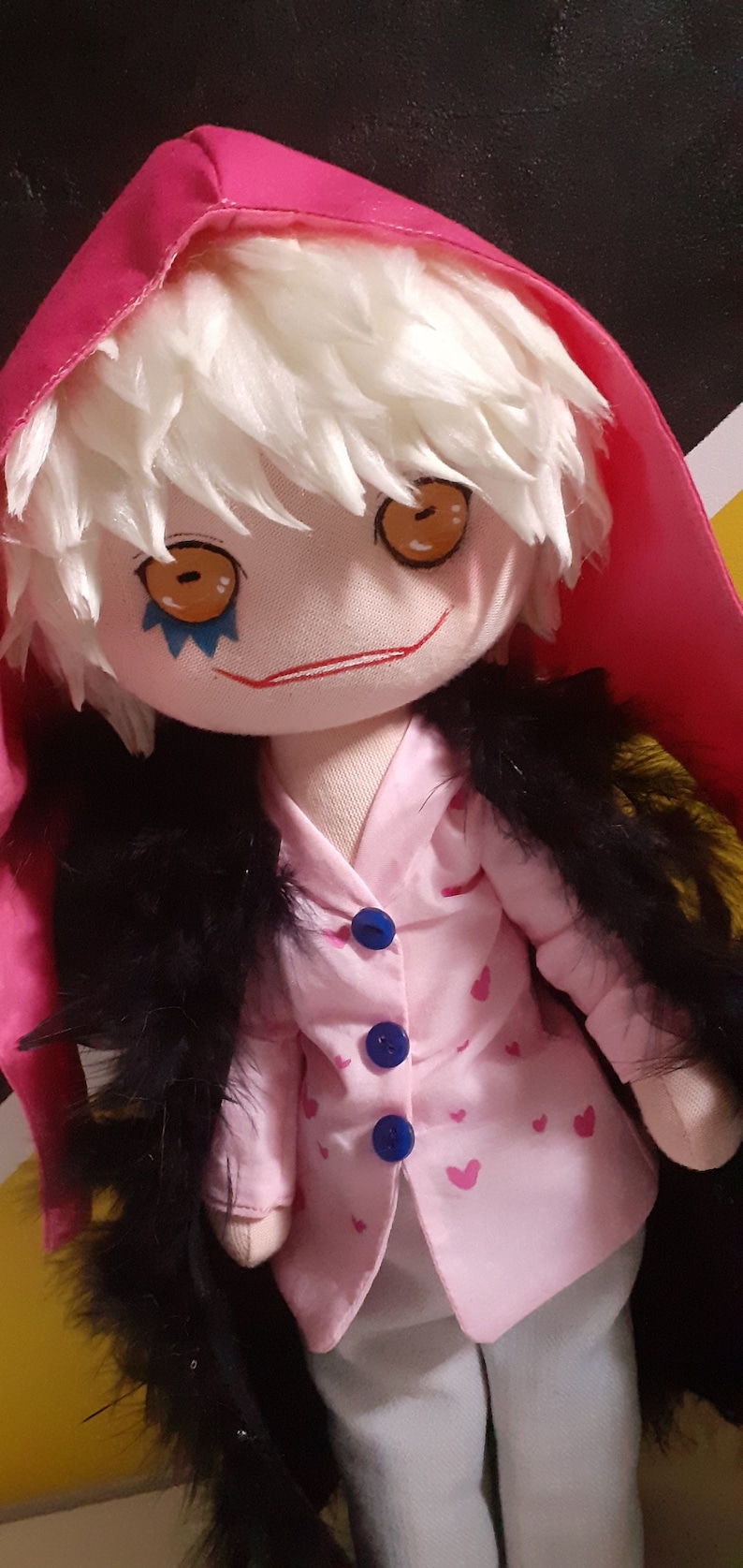 Cute Plush Manga Anime Plushies Heart - Etsy