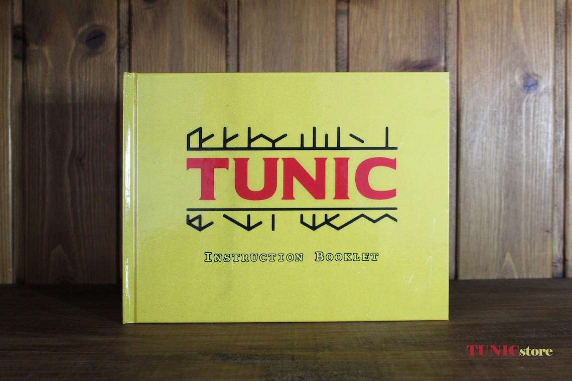 Tunic Instruction Booklet Tunic Game Book Manual Game Tunic - Etsy