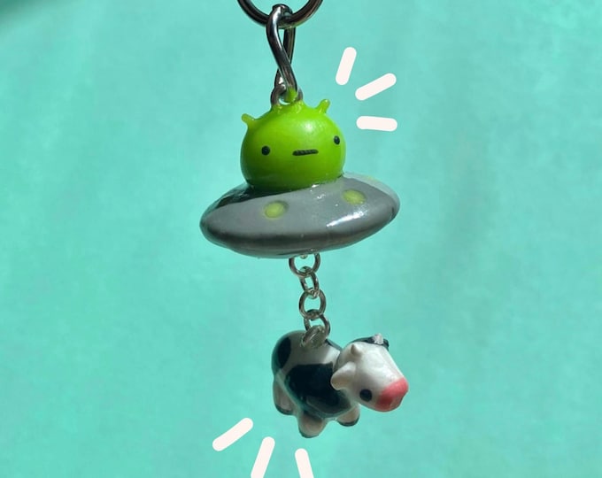 Awkward Jelly Frog Keychain (with Teeny Bum!) || Handmade Polymer Clay ...