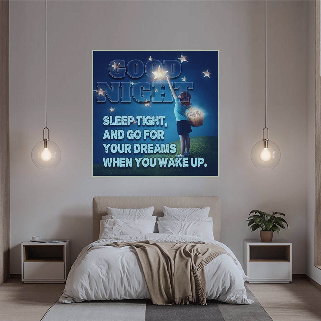 Instant Downloads Good Night Sweet Dreams Printable Digital Artwork. - Etsy