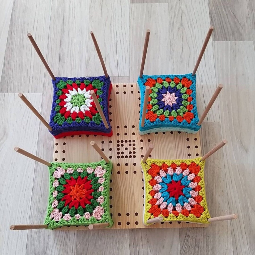 Easy Crochet Blocking Boards for Knitting and Crochet Wooden Blocking ...
