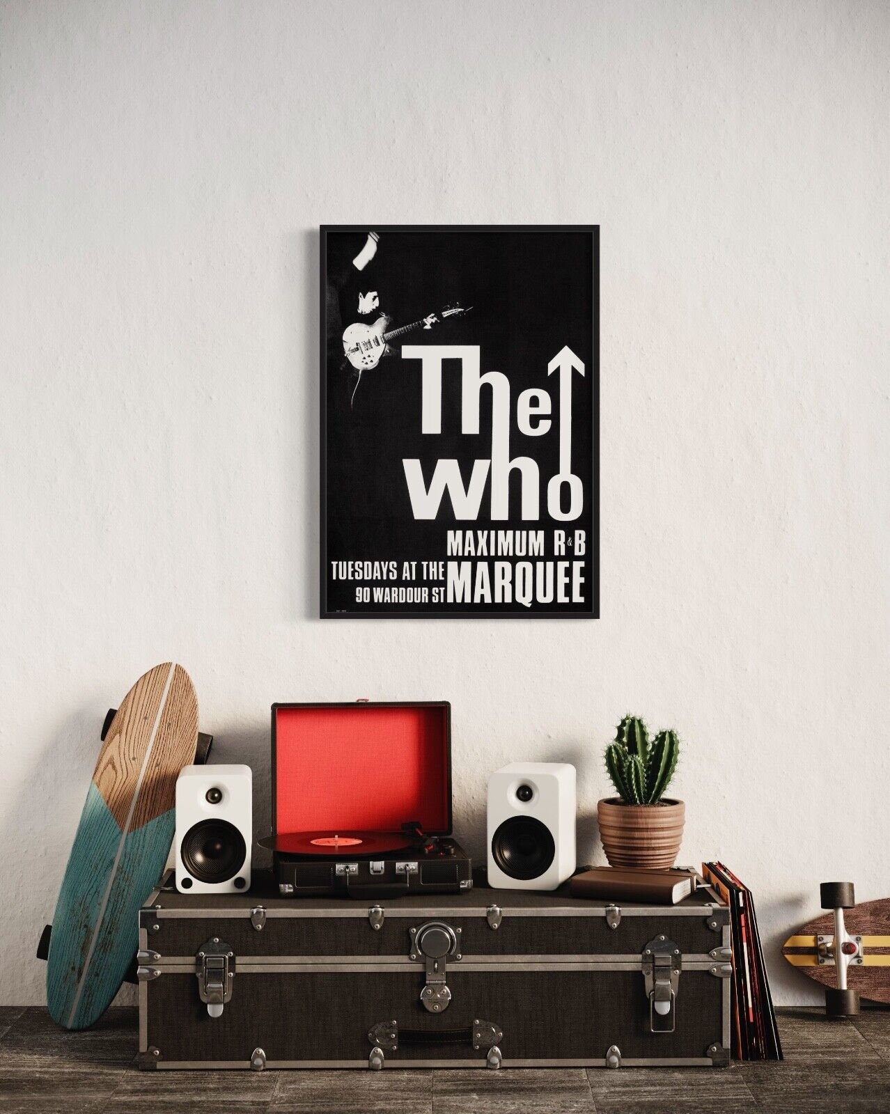 THE WHO 'marquee Club' 1964 Weekly Tuesday Appearances Concert Poster ...