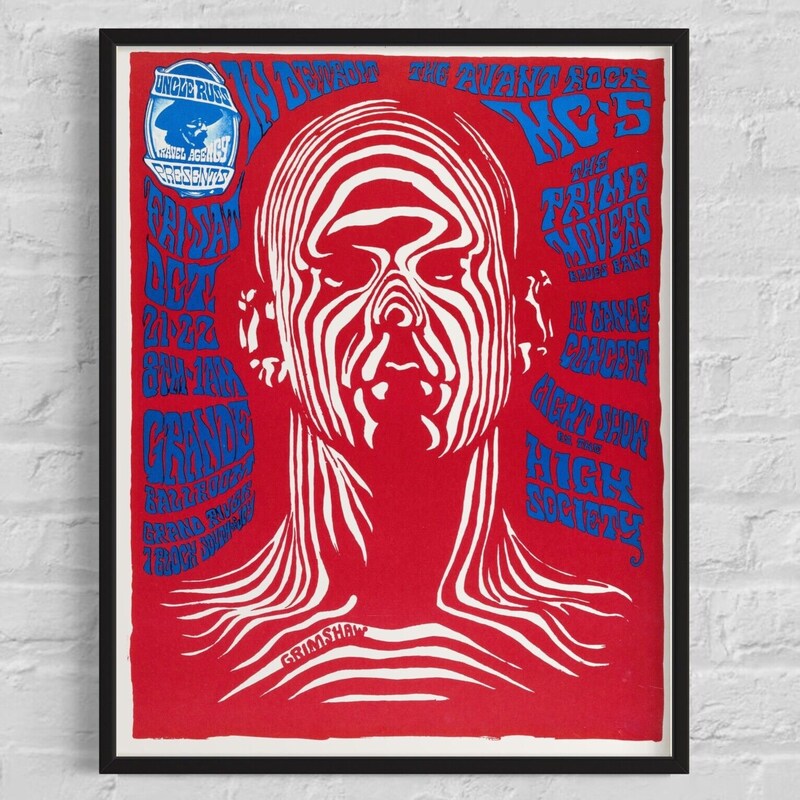 Detroit Music Poster - Etsy