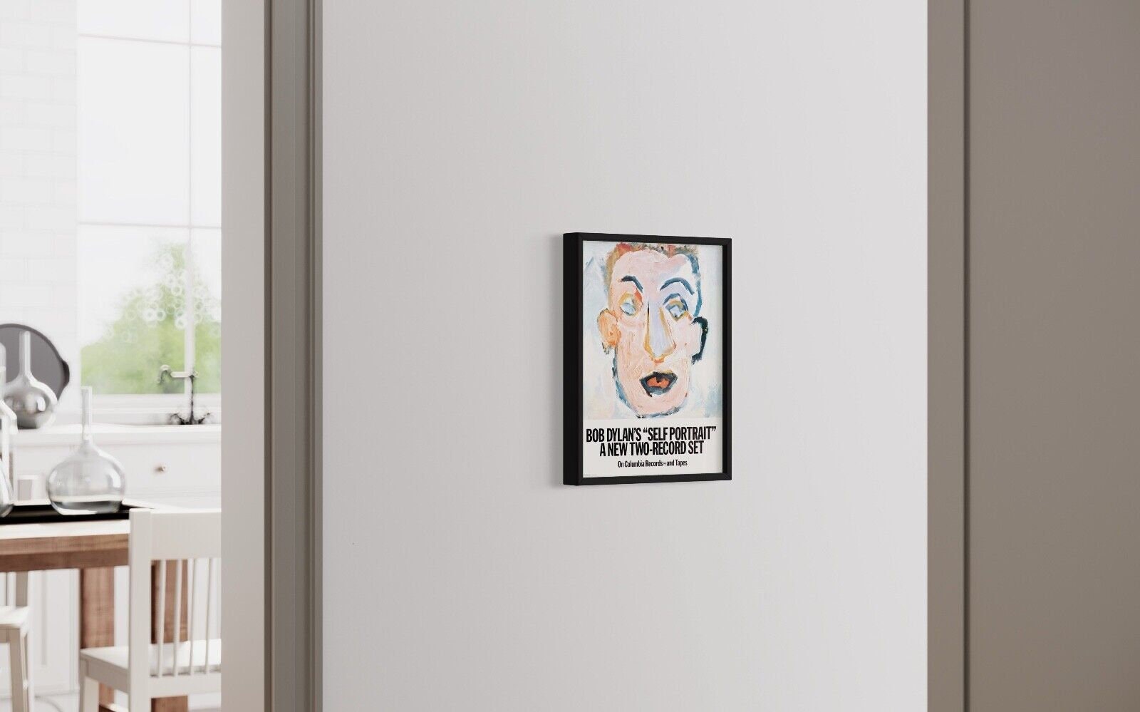 BOB DYLAN 'self-portrait' 1970 Columbia Records Promotional Poster ...