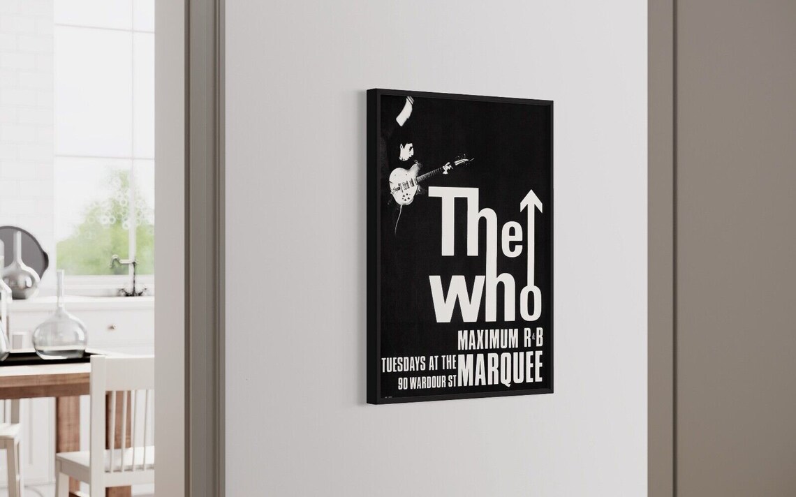 THE WHO 'marquee Club' 1964 Weekly Tuesday Appearances Concert Poster ...