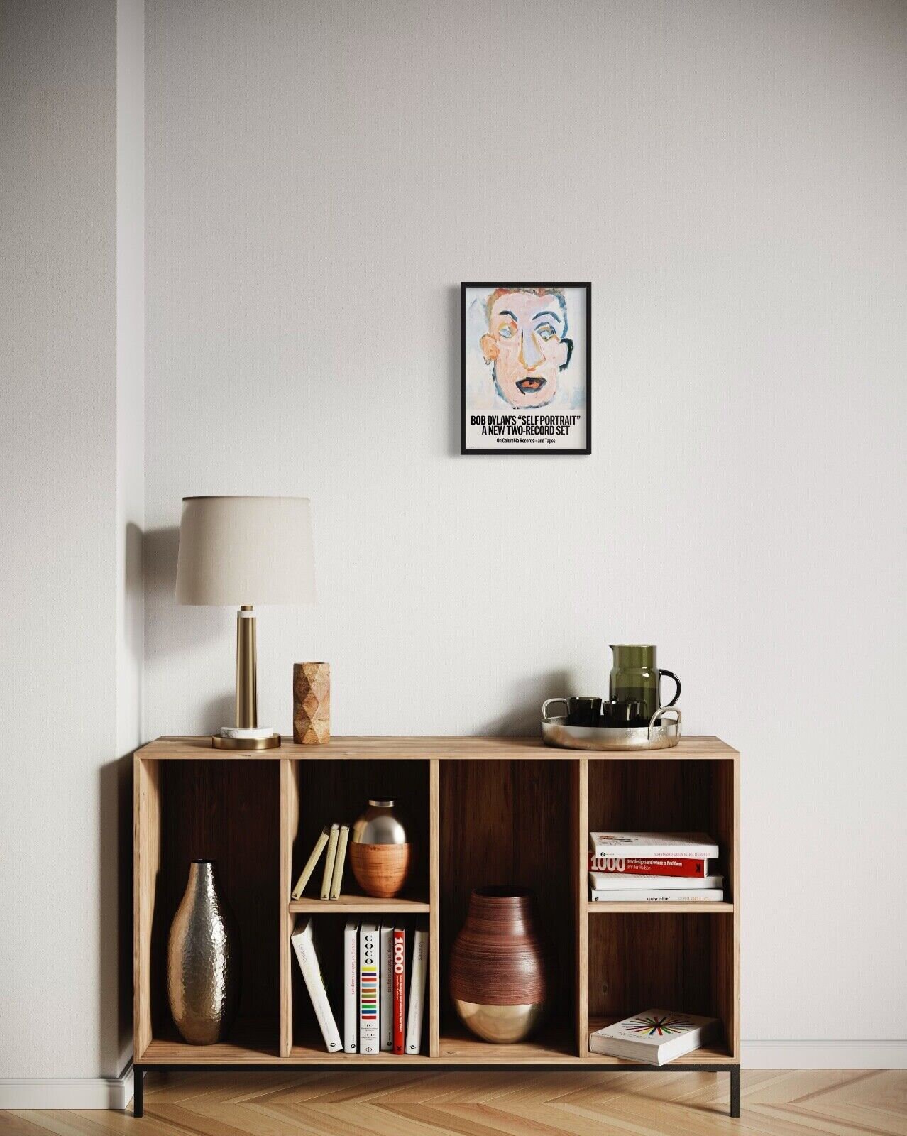 BOB DYLAN 'self-portrait' 1970 Columbia Records Promotional Poster ...