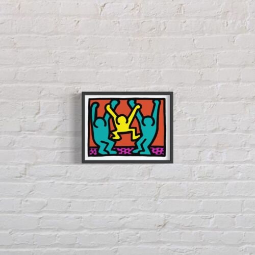 KEITH HARING pop Shop I 1987 Art Print Reproduction - Etsy