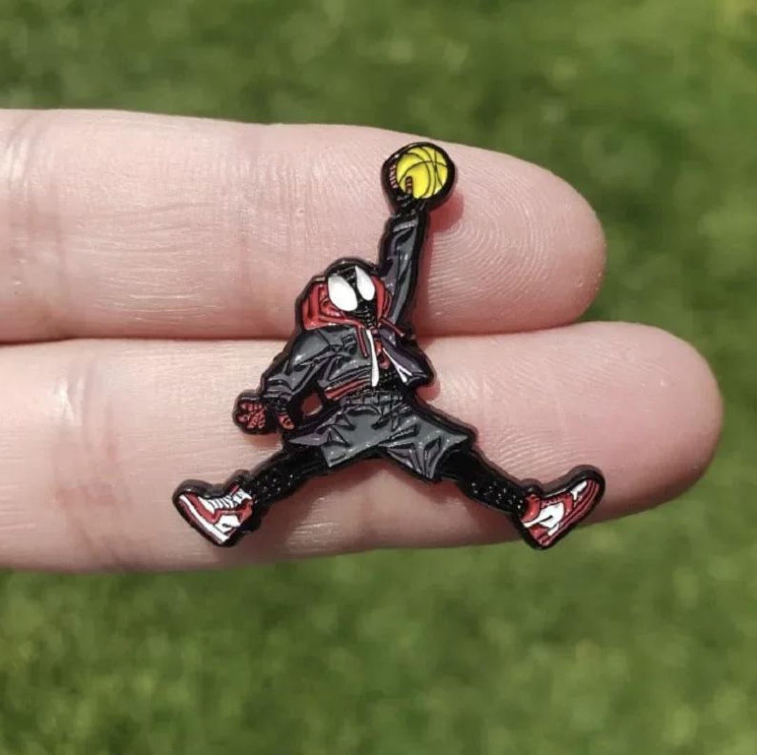 Spider Man Pin Marvel Pin Superhero Pin Spider-man Enamel Pin Spider ...
