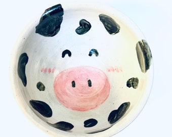 Cow Bowl Pottery - Etsy
