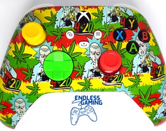 Rick and Morty Xbox Controller - Etsy Australia