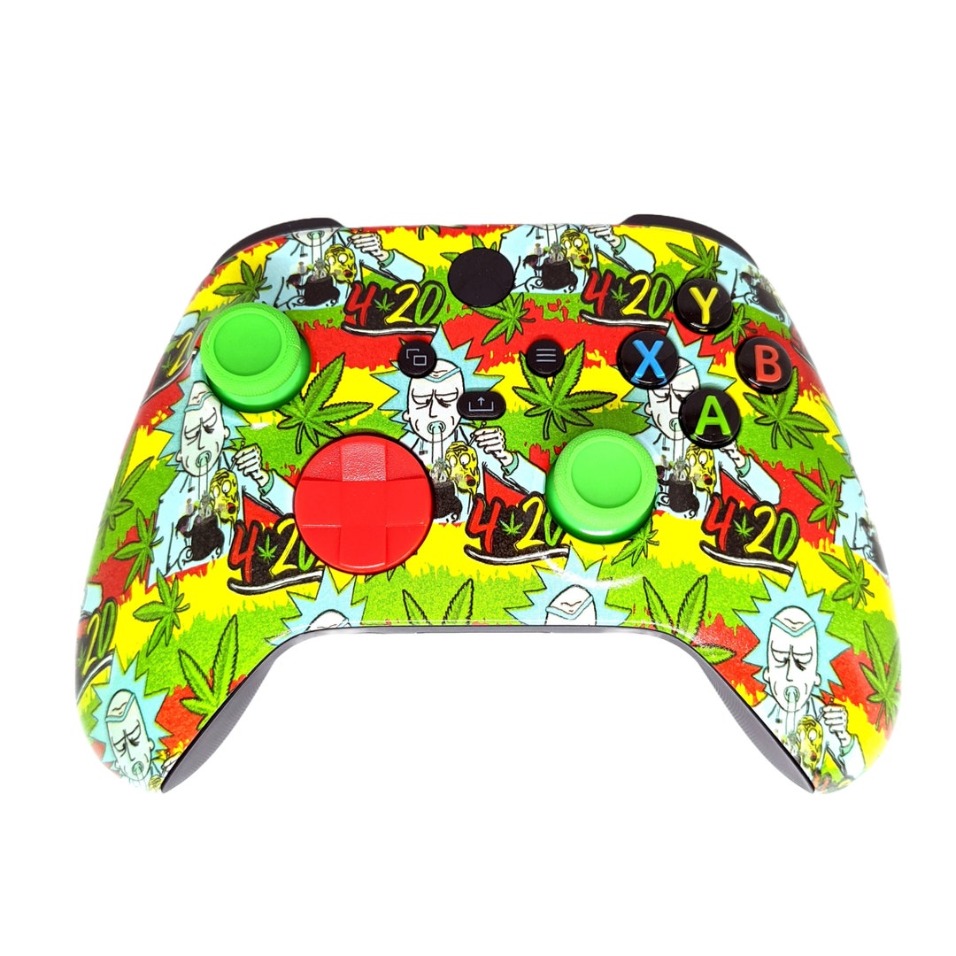 Xbox Series XS Custom Controller Rick 420 - Etsy