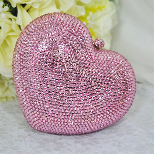 Pink Evening Bag - Etsy
