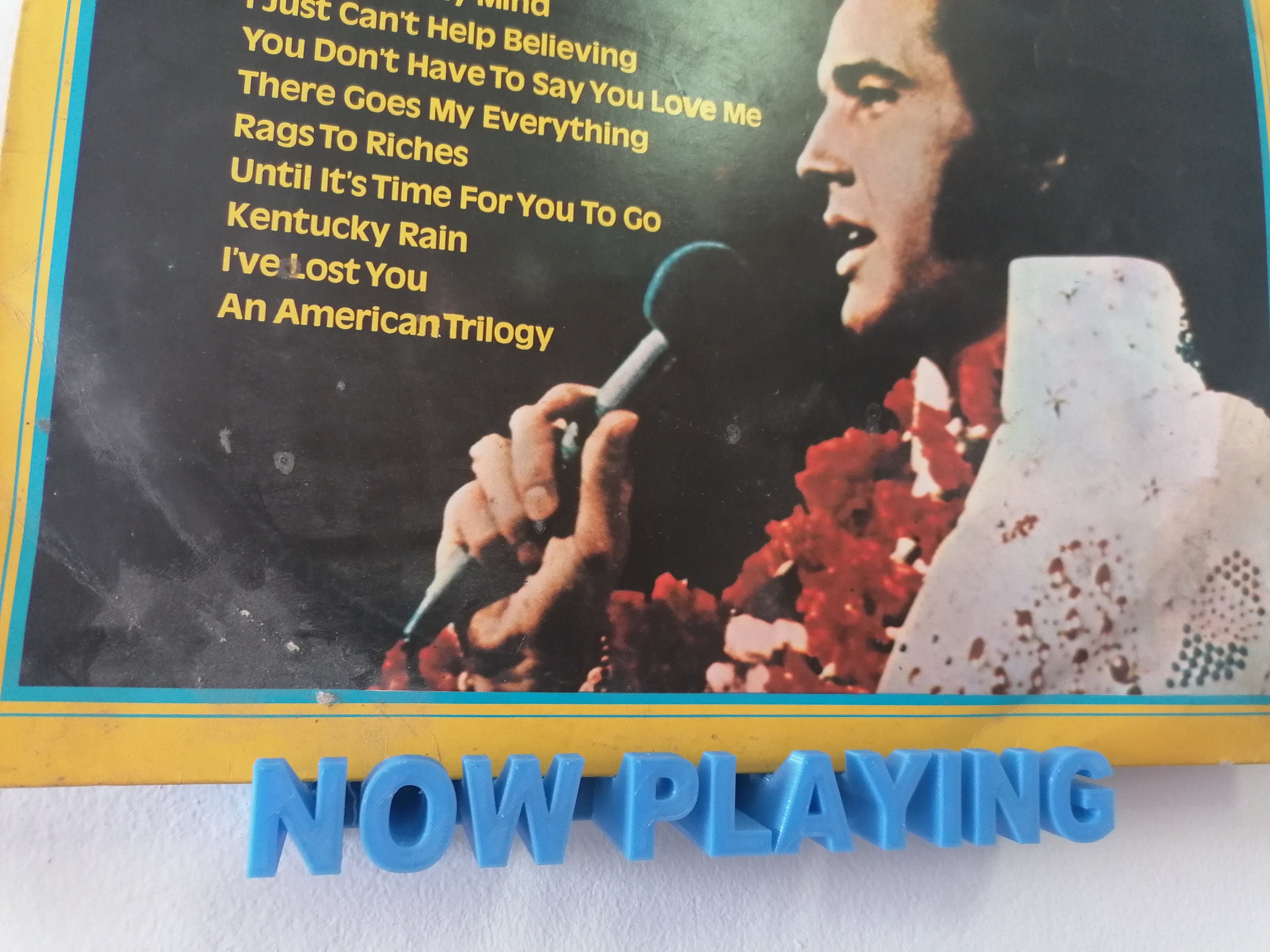 Now Playing Wall Mounted Vinyl Record Display Shelf for Your - Etsy