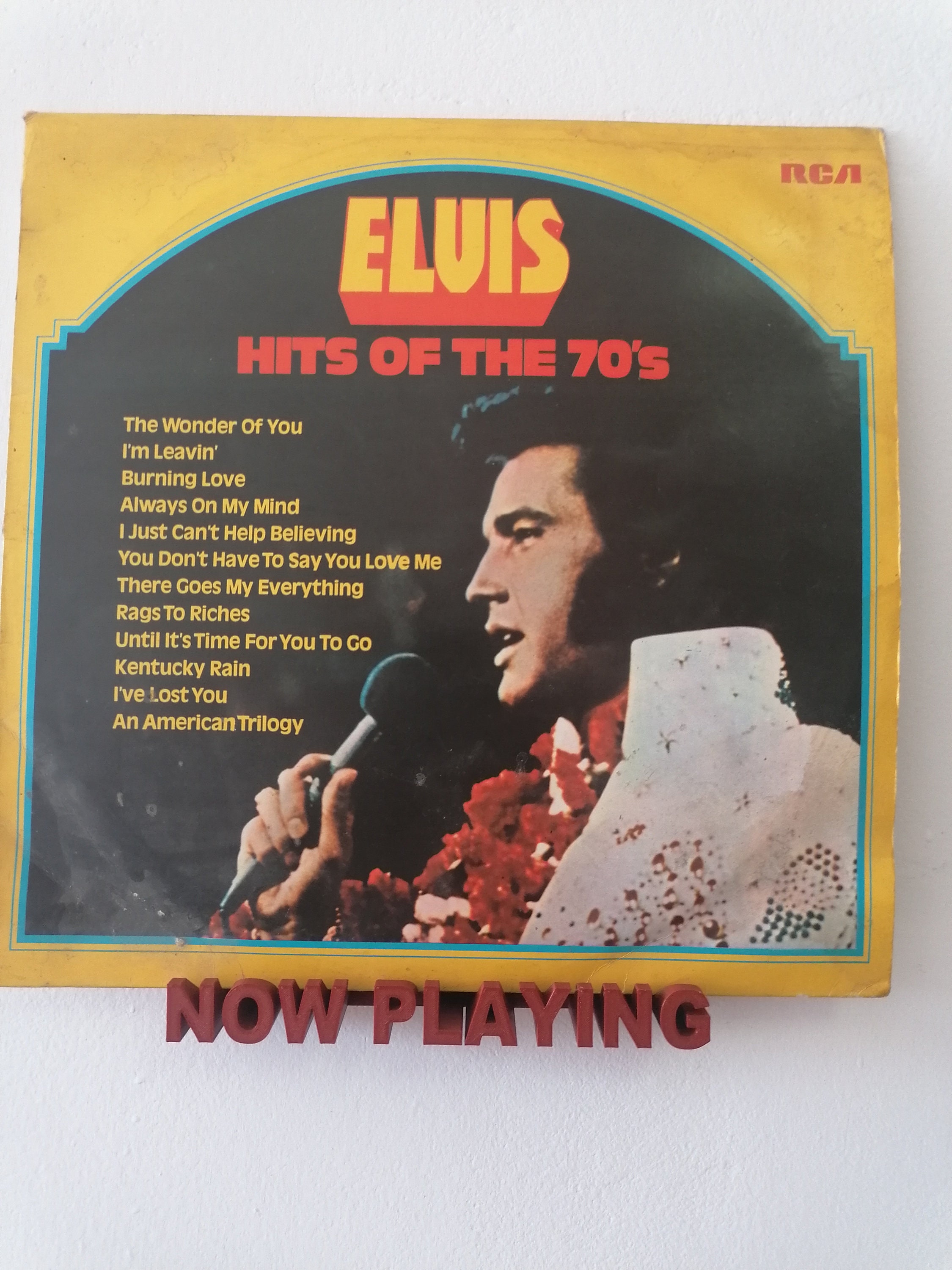 Now Playing Wall Mounted Vinyl Record Display Shelf for Your - Etsy