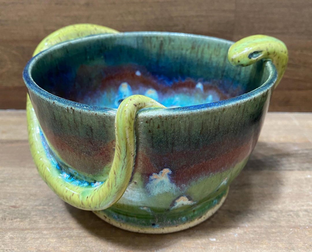 Bowl, Snake Bowl, Handmade Pottery - Etsy