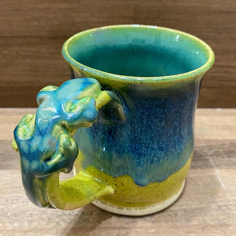 Lizard Mug - Etsy