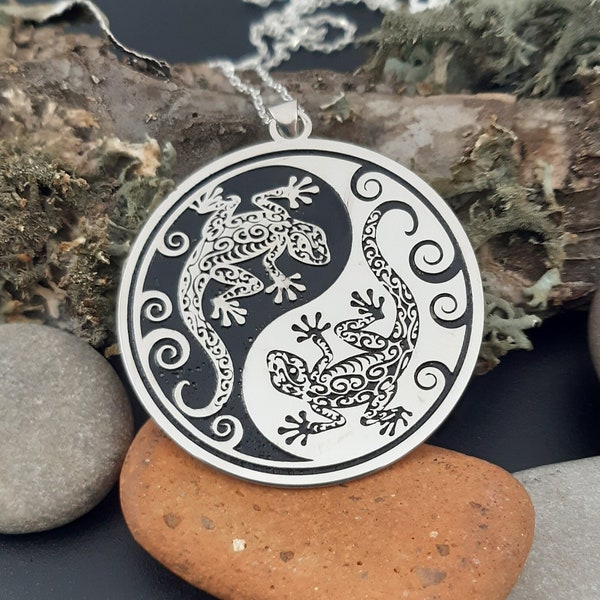 Yin Yang Necklace - Etsy