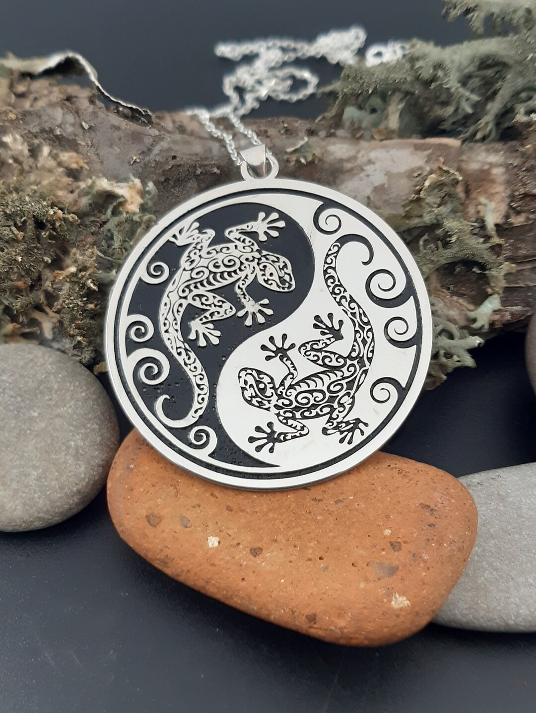 Yin Yang Necklace, Yin and Yang Necklace Yin Yang Jewelry Yin Yang ...