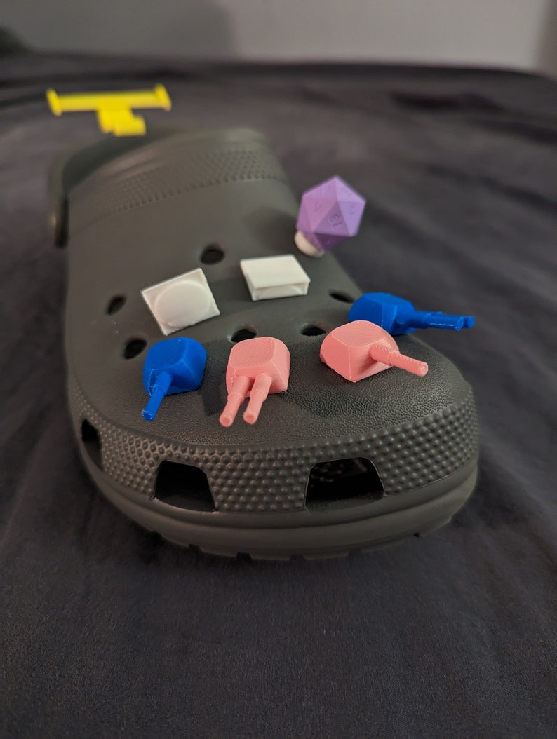 Croc Tank Turrets (set of 4) - Etsy