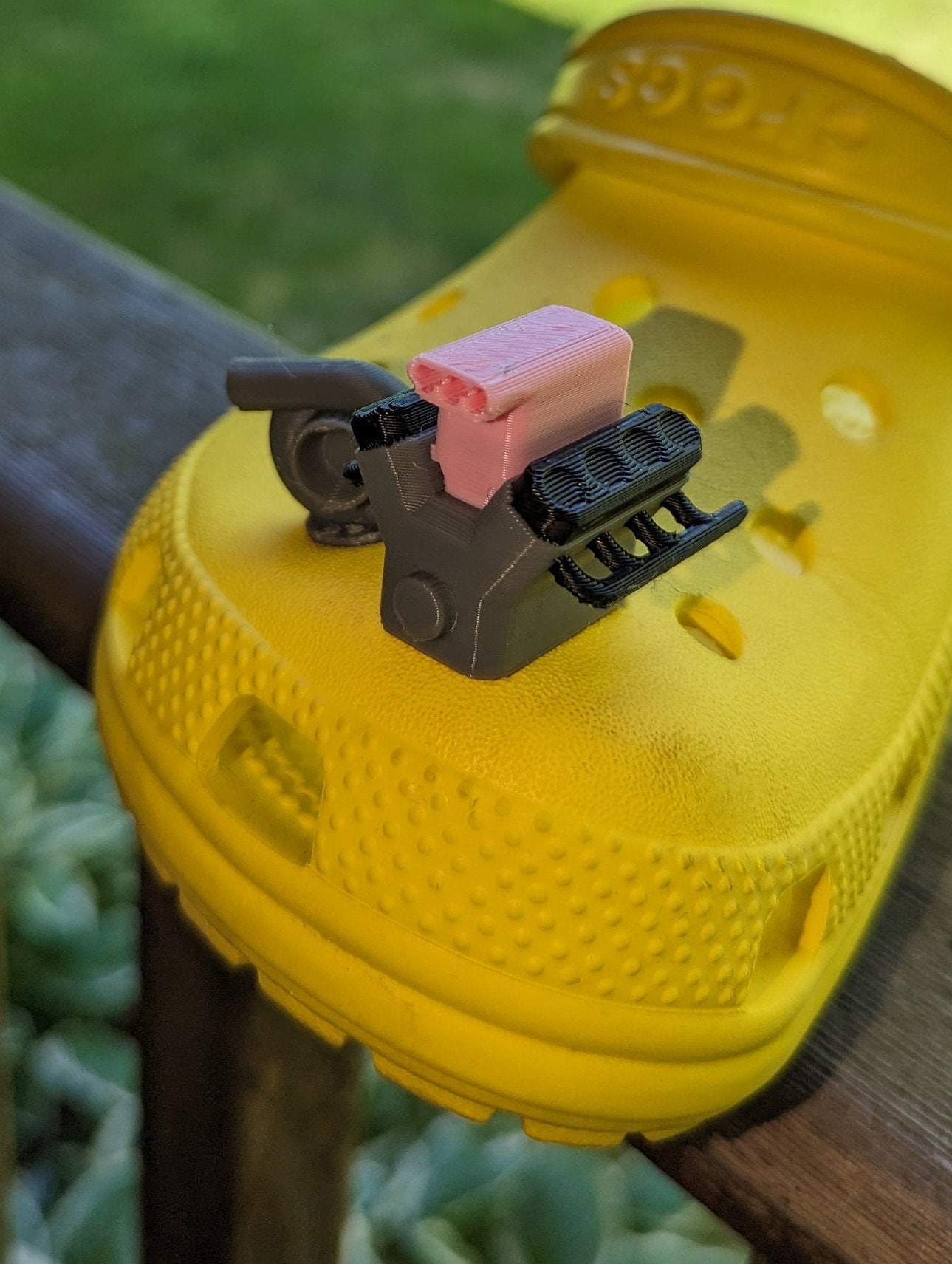 V8 Croc Engine and Turbo Charger - (set of 4) - Etsy