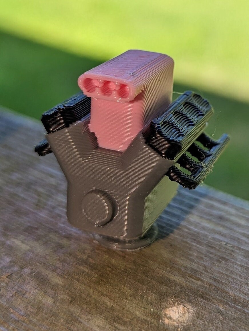 V8 Croc Engine and Turbo Charger - (set of 4) - Etsy