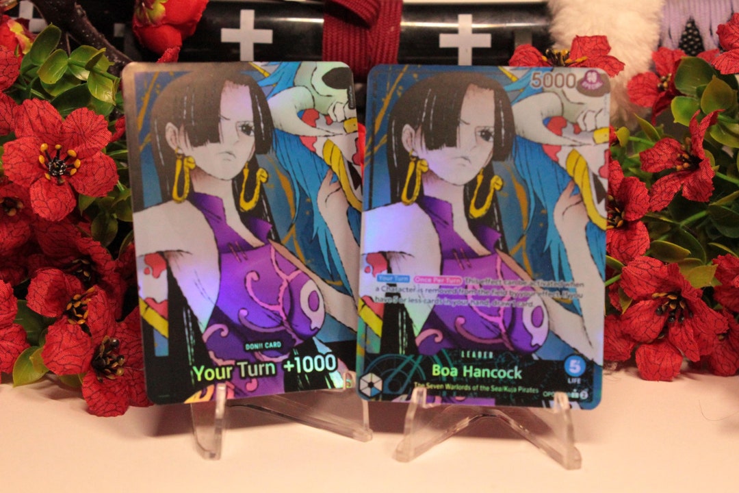 Boa Hancock - Marine Ford (OP07-038) - Custom One Piece TCG Leader and ...