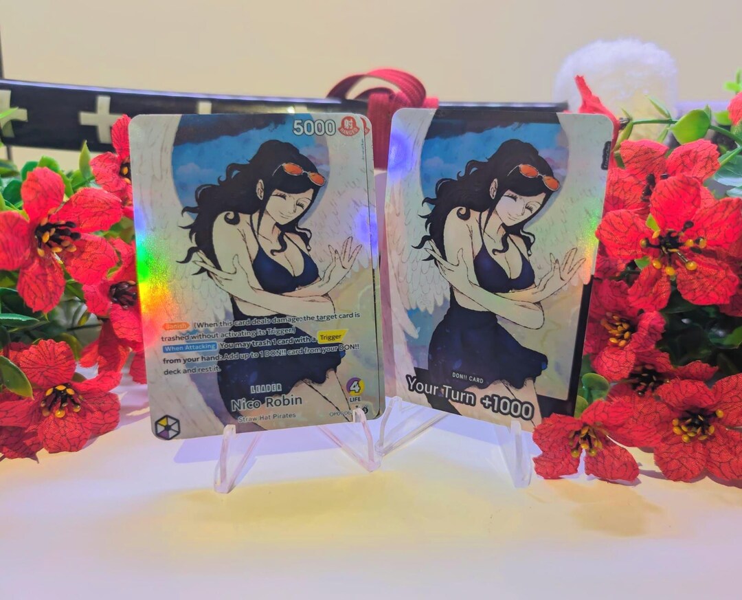 Nico Robin - Angel Form (OP09-062) - Custom One Piece TCG Leader and ...