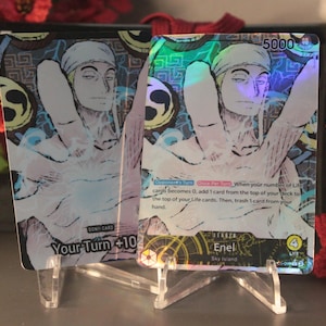 Enel (OP05-098) - Custom One Piece TCG Leader and Don - Holographic - Etsy