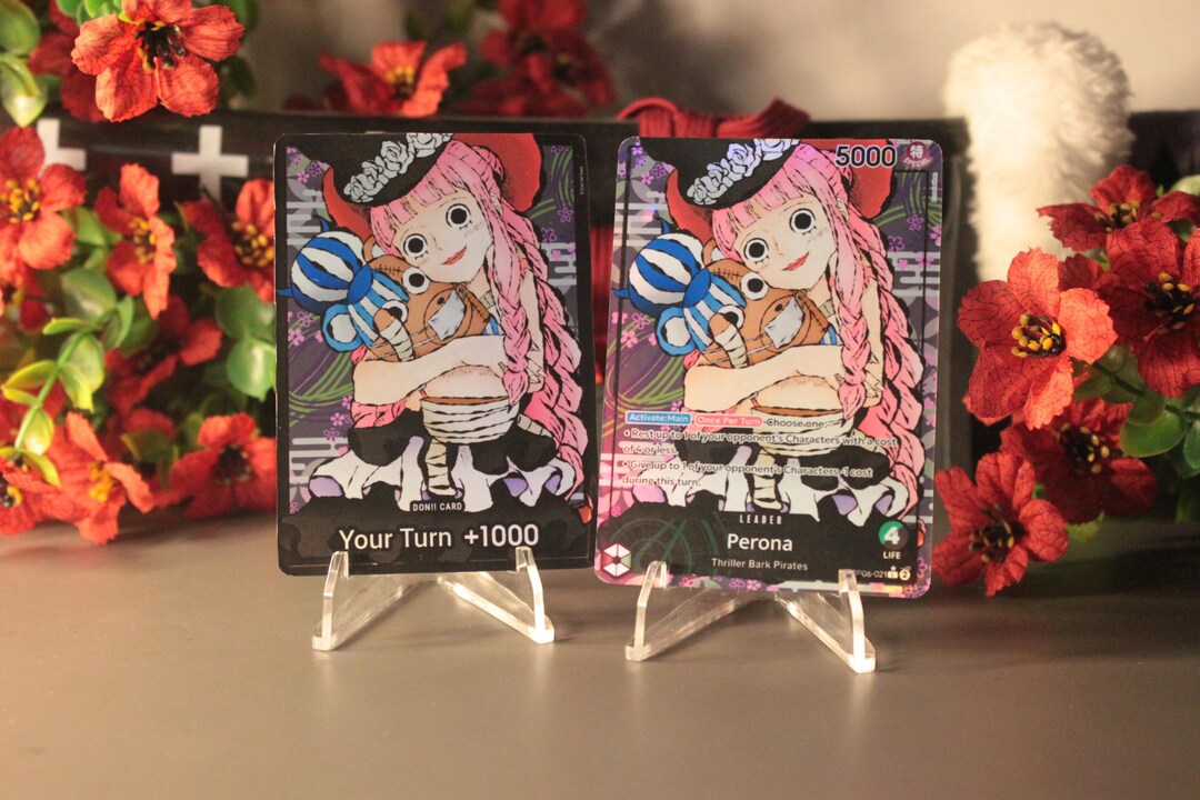 Perona (OP06-021) - Custom One Piece TCG Leader and Don - Holographic ...