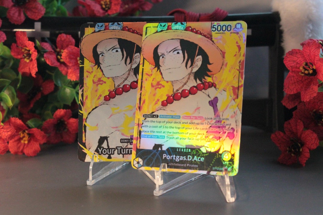 Portgas D. Ace (ST13-002) - Custom One Piece TCG Leader and Don ...