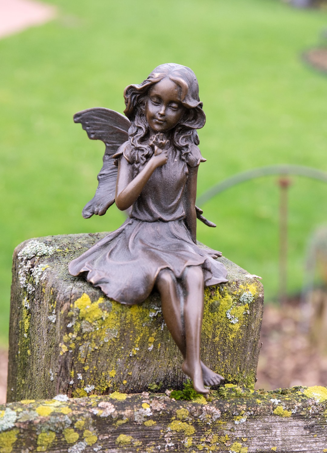 IDYL Bronze Edge Stool Fairy / Elf - Etsy