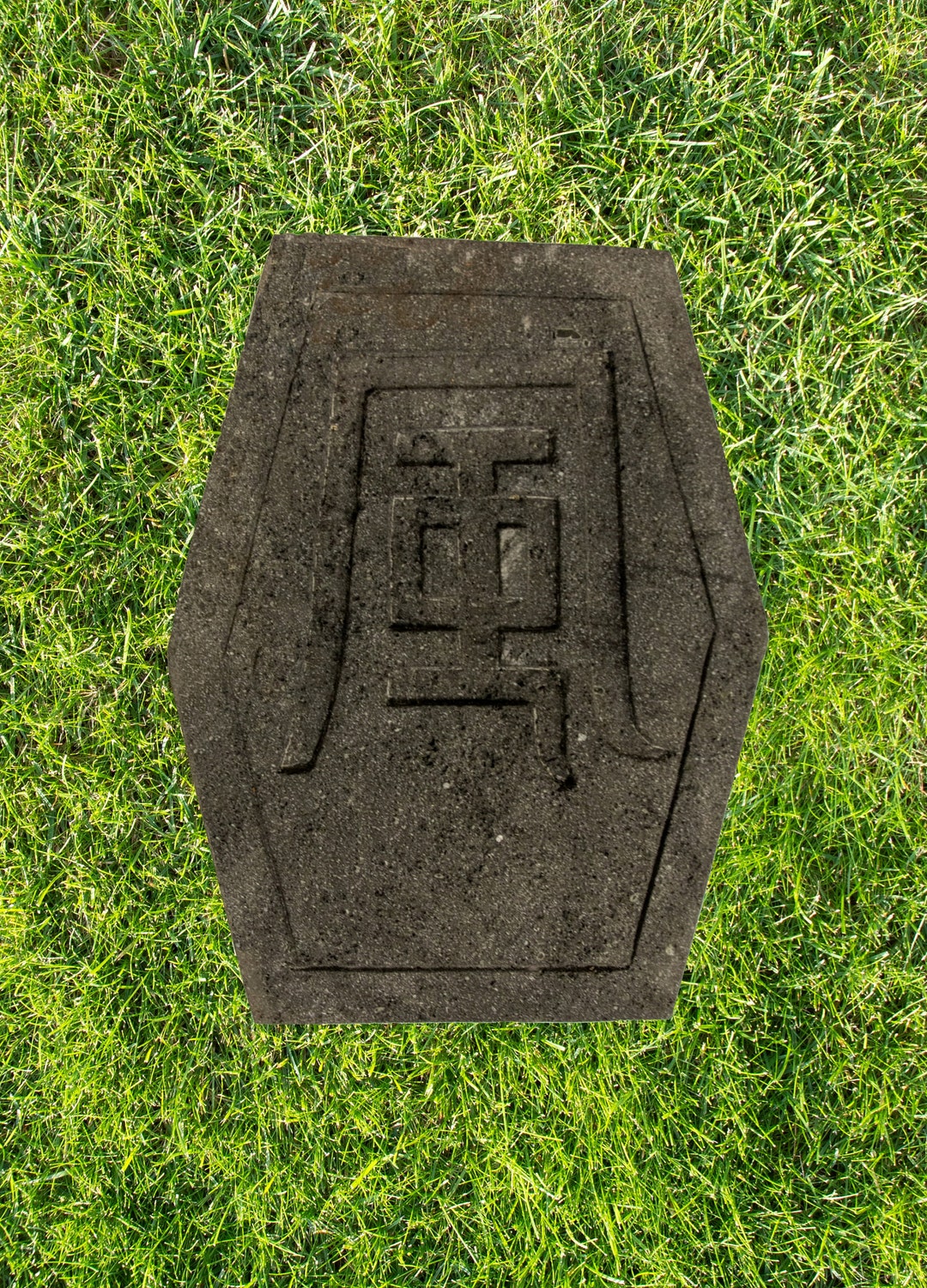 Cut Stepping Stones Made of Solid Lava Stone With Different Characters ...