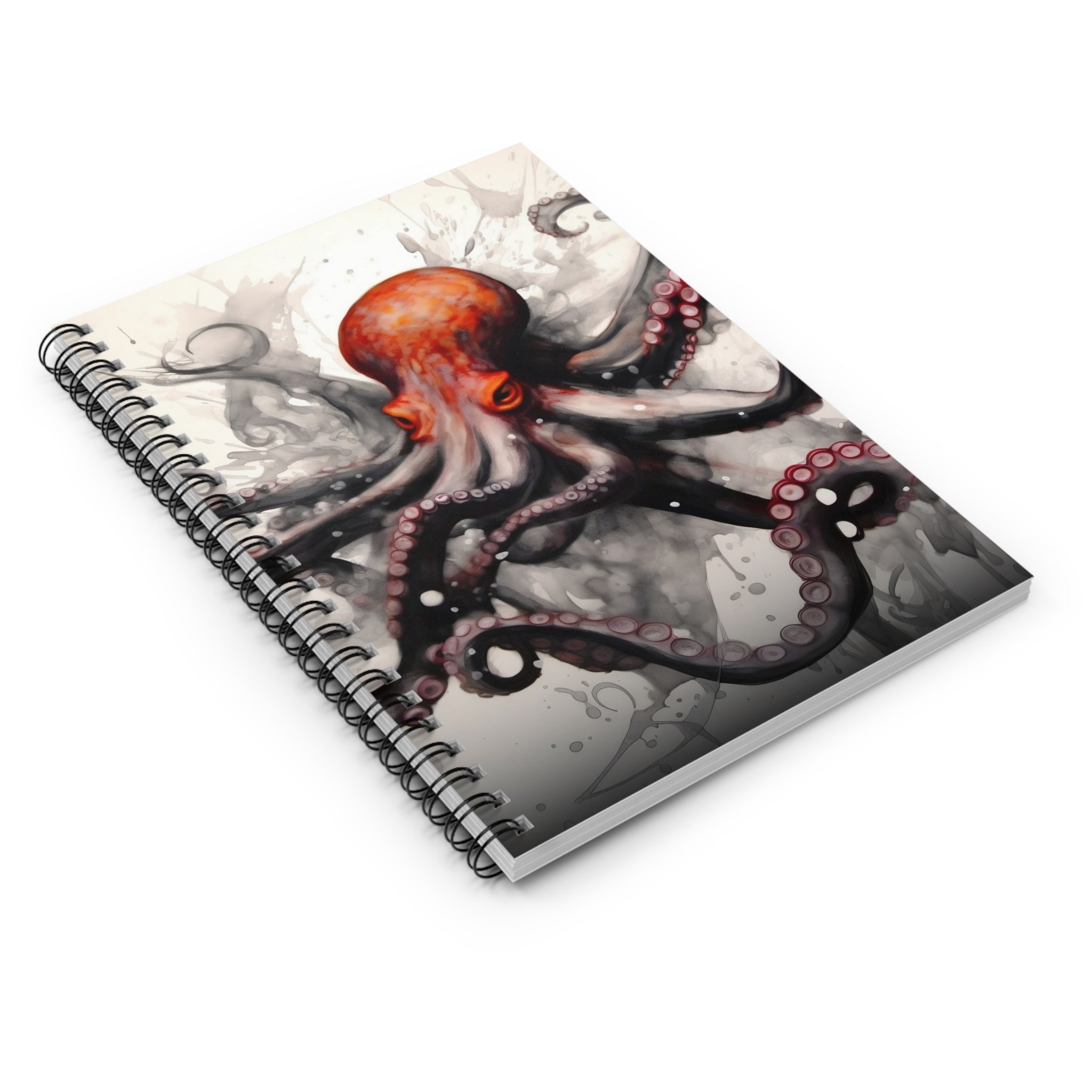 Octopus Notebook - Etsy