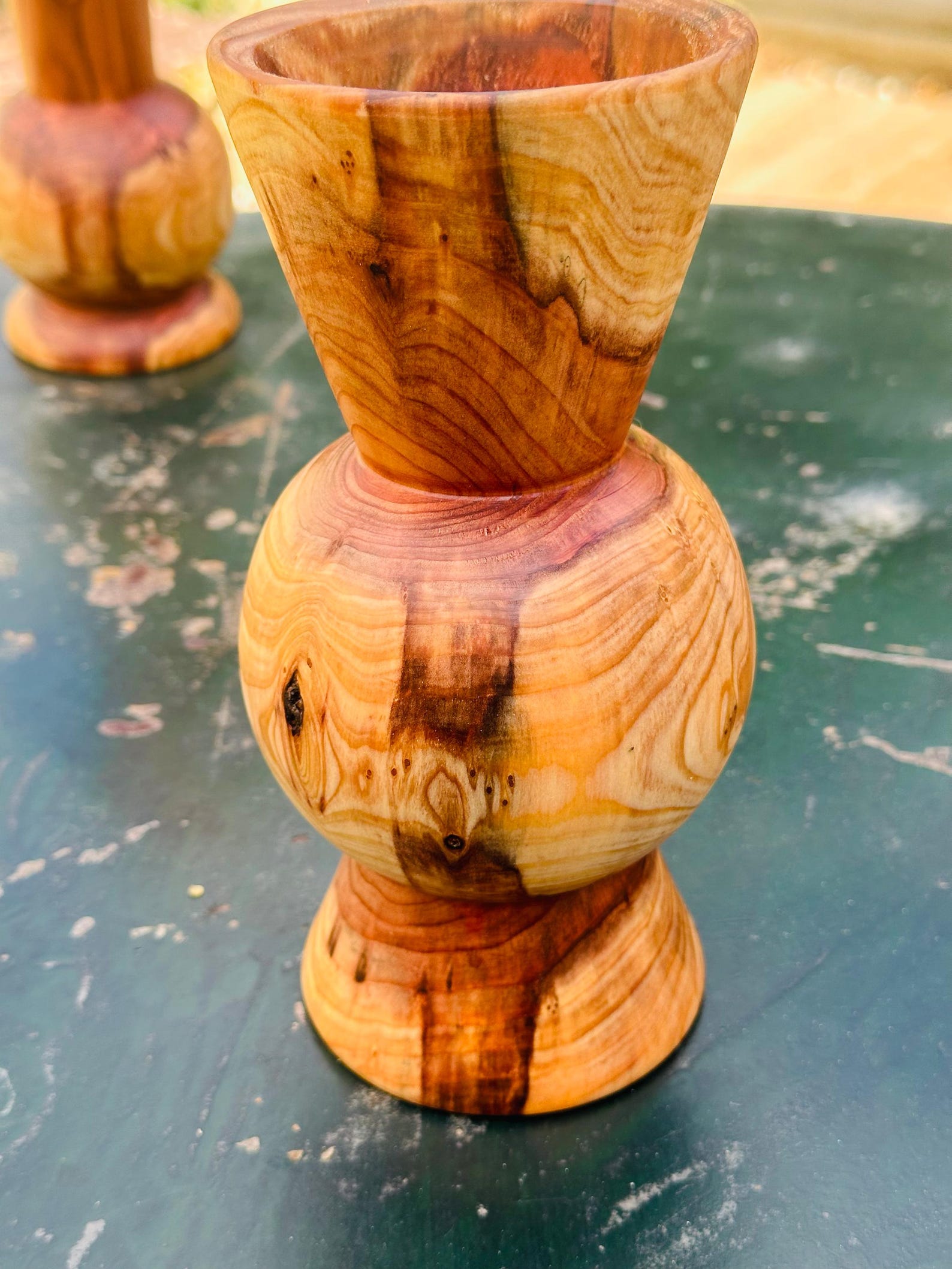 Small VASE in SEQUOIA, Artisan, Woodturner, Unique Piece, Handmade ...