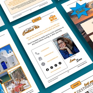 12 PAGES NEWSLETTER TEMPLATE | A4 | Mix-and-match | Travel Agent ...